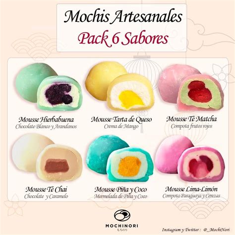 Nueva Carta De Mochis Artesanales Hierbabuena Tarta De Queso Té