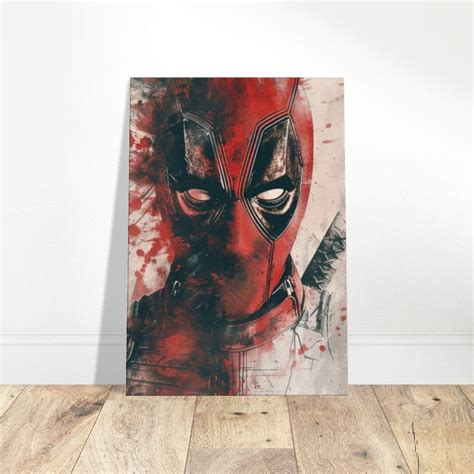 Sassy Deadpool Marvel Canvas Art Print Wall Art Movie Inspired