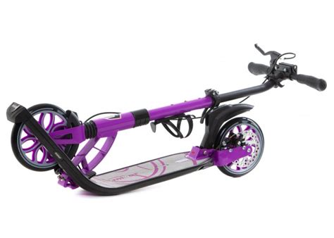 Складной двухколёсный самокат Micar Balance 200 D11 Фиолетовый с двумя ...