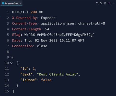 Visual Studio Code Tutorial REST Client Extension Nedir ve Nasıl Kullanılır Murat Bilginer