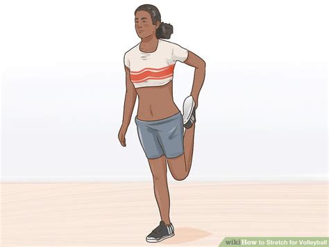 How To Stretch For Volleyball 13 Steps With Pictures Wikihow