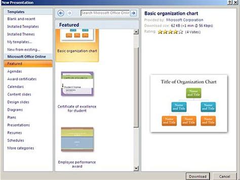 templates powerpoint 2007