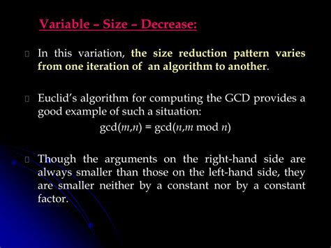 Ppt Decrease And Conquer Techniques For Algorithm Design Powerpoint