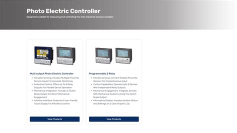 Photo Electric Controllers Multispan