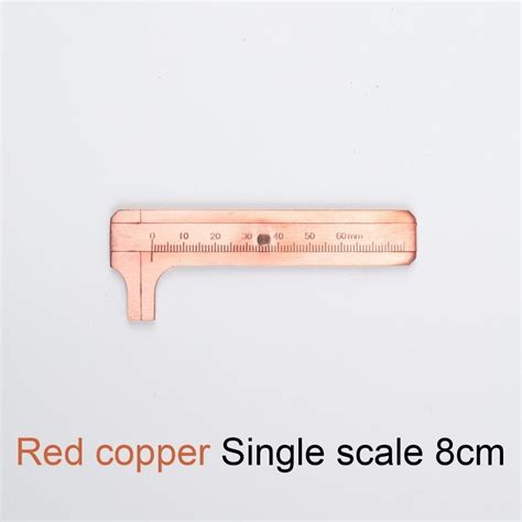 Handnote Retro Brass Ruler Vernier Caliper For Mea Vicedeal