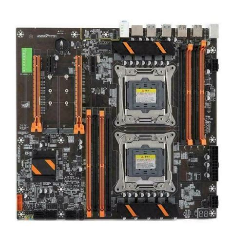 Jual DT002 X99 Dual Socket Server Motherboard Mainboard FCLGA2011 3 For In Jakarta Barat