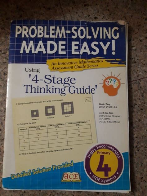 Problem Solving Made Easyp4 Hobbies And Toys Stationery And Craft