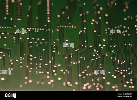 Circuit Board Close Up Stock Photo Alamy
