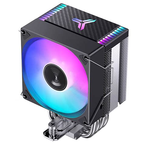 Tnobhg Air Volume Fan Quiet Cpu Cooling Fan With 6 Heat Pipes 5v Argb Pwm Temperature Control