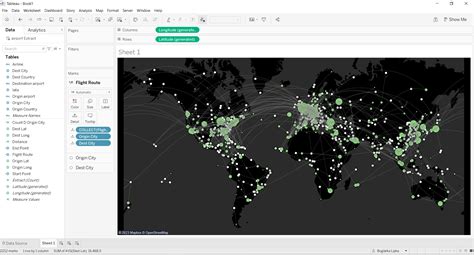 How To Create A Destination Map In Tableau The Data Babe