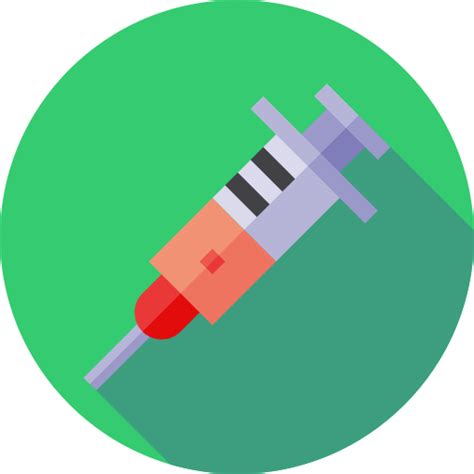 Stem Cells Flat Circular Flat Icon