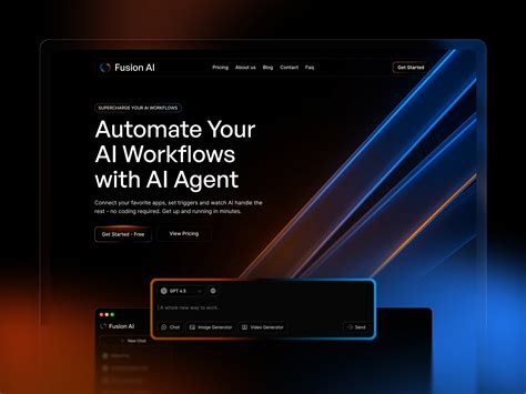 Fusion Ai Responsive Saas Website Template By Amani — Framer Marketplace