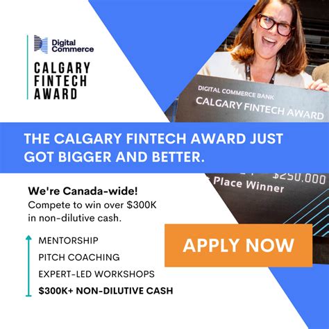 Digital Commerce Calgary Fintech Award Goes Nationwide Calgarytech
