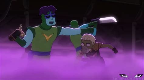 Lower Decks Anime Ballbusting Green Girls Kick In The Nuts And Nut Punch