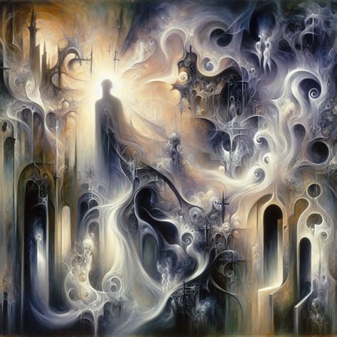 Ethereal Dream Of Death Surreal Gothic Composition By Salvador Dali Ai Art Generator Easy