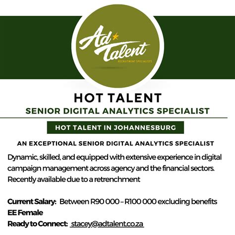 ad talent africa on linkedin hot talent alert ⚠ senior digital