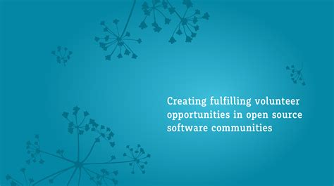 november s community call creating fulfilling volunteer opportunities