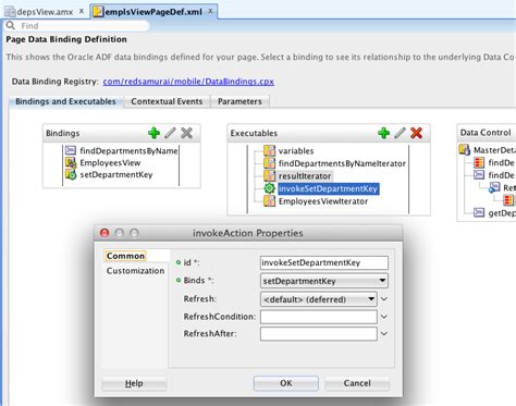 Andrej Baranovskij Blog Master Detail ADF BC Web Service For ADF Mobile