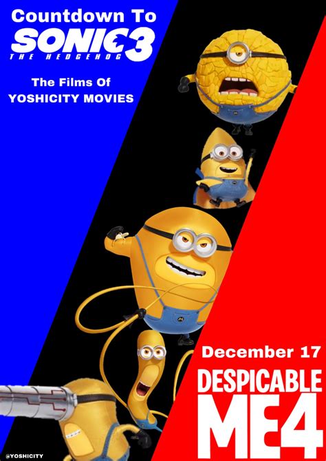 Despicable Me 4 In Sonic Movie 3 By Tommieyoshicity On Deviantart