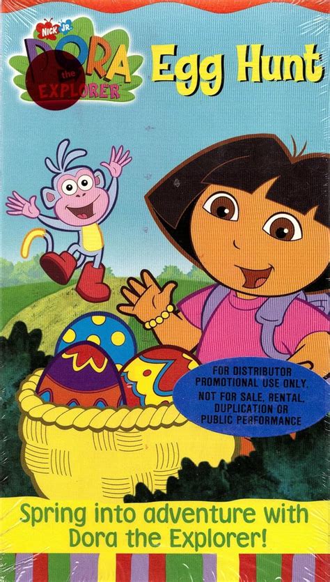 Dora The Explorer Egg Hunt Vhs Movies And Tv