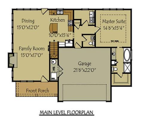 Small Craftsman Bungalow Style House Blueprints Framing