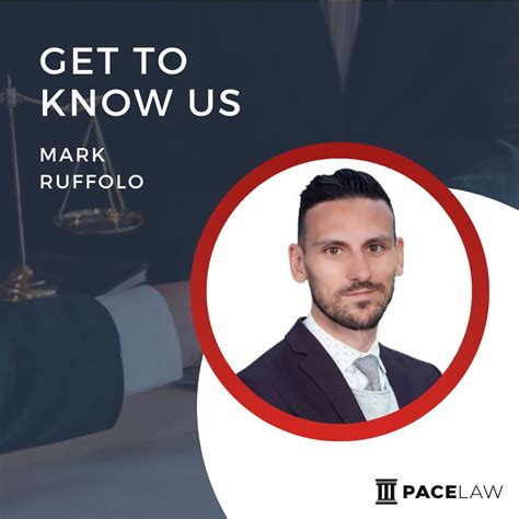 Pace Law Firm On Linkedin Get To Know Us Meet Mark Ruffolo One Of Pace Laws Criminal Defence…