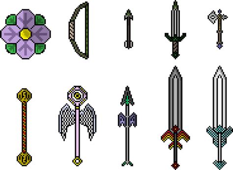 Download Pixel Weapons Clipartkey