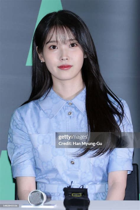 South Korean Actress And Singer Iu Aka Lee Ji Eun Is Seen At The