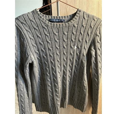 Ralph Lauren Knitted Jumper Size M But Fits More Depop