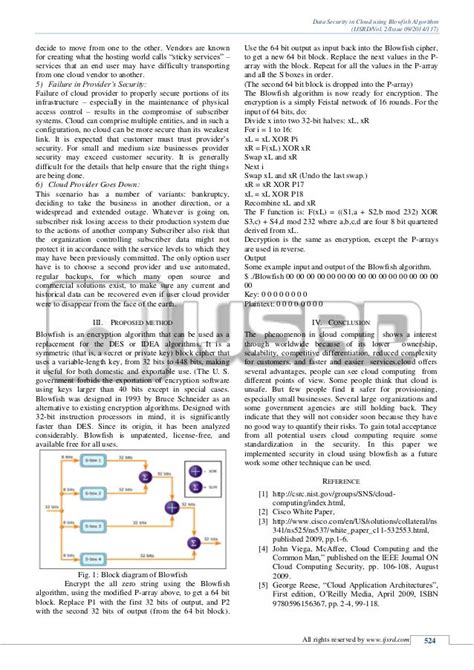 Data Security In Cloud Using Blowfish Algorithm