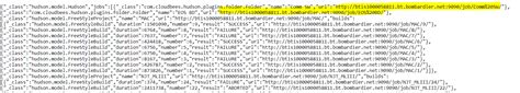 jenkins rest api to retrieve completed job info stack overflow