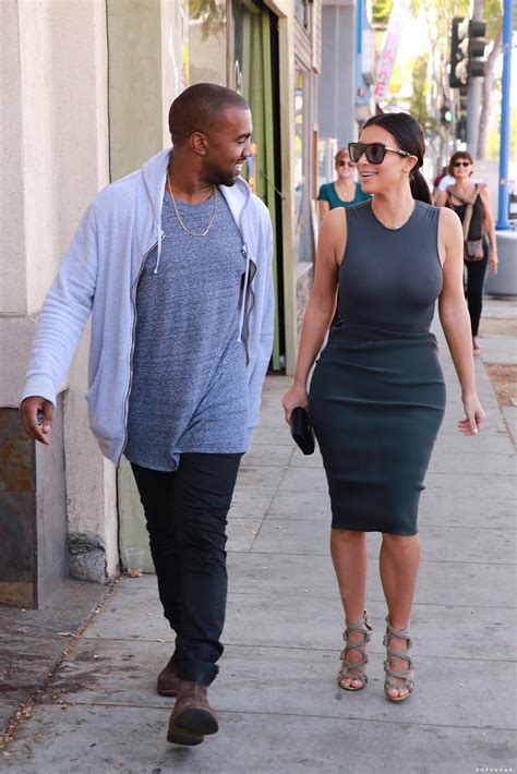 Kim Kardashian In A Sheer Top Pictures PS Celebrity