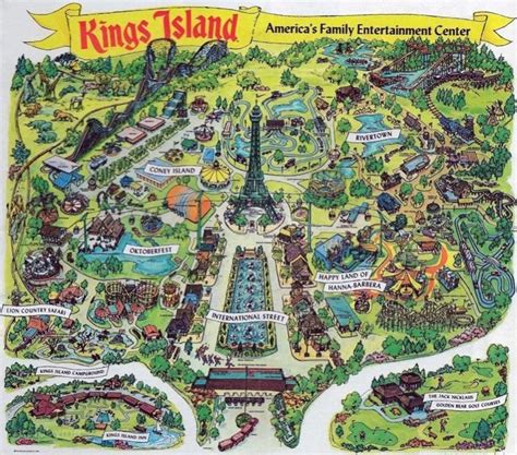 Old Kings Island Maps 1972 To 2025 Archive