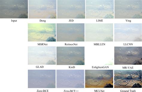 visual comparison with state of the art methods on the nasa⁴ dataset