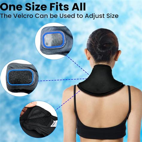 1pack Reusable Neck Gel Ice Pack Soft And Lightweight Neck Ice Pack
