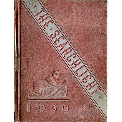 Custom Reprint Yearbook 1938 Westerville High School Searchlight