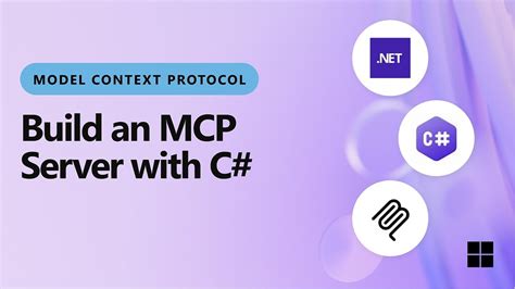 C으로 모델 컨텍스트 프로토콜mcp 서버 빌드하기 James Montemagno Net Blog 🤖 Aiml