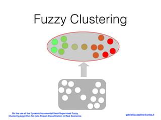 On The Use Of The Dynamic Incremental Semi Supervised Fuzzy Clustering Algorithm For Data Stream