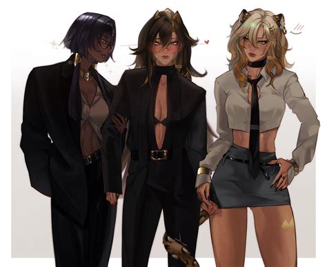 Dehya Xilonen And Candace Genshin Impact Drawn By Lartart1 Danbooru