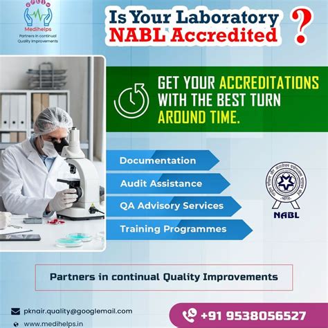 Is Your Laboratory Nabl Accredited Medical Laboratory Process Improvement Clinic