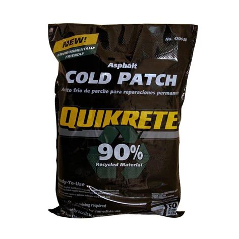 Quikrete 50 Lb Cold Patch 170158 The Home Depot