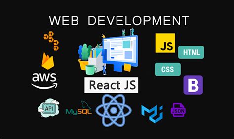 Be Your Frontend Web Developer Using React Html Css Bootstrap Js By