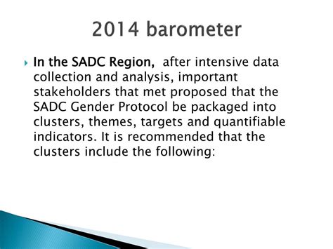 Ppt Gender Barometer 20132014 Powerpoint Presentation Free