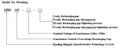 110kv Transformer Neutral Overvoltage Gap Protection Device High