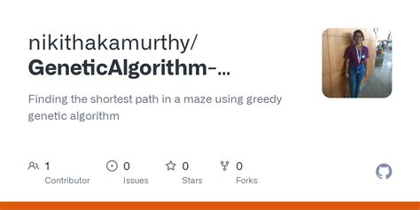 Github Nikithakamurthygeneticalgorithm Shortest Path In A Maze