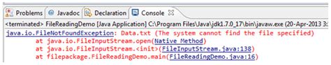 Reading The File In Java W Resource