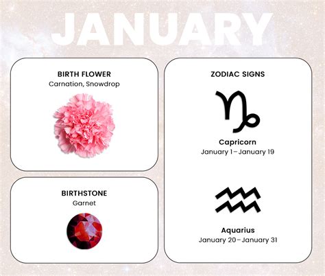 January Zodiac Symbols 60 Photos