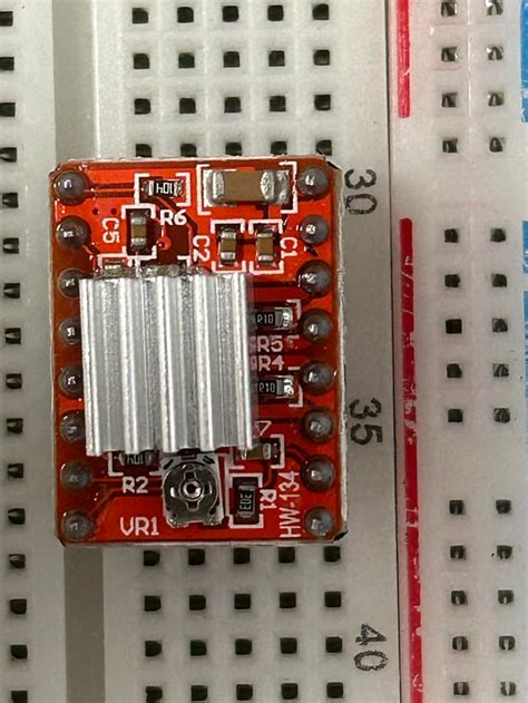 Nema 17 And A4988 Driver R Arduino