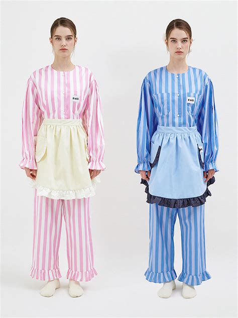 러플 트림 앞치마 2컬러 Eternal Journey