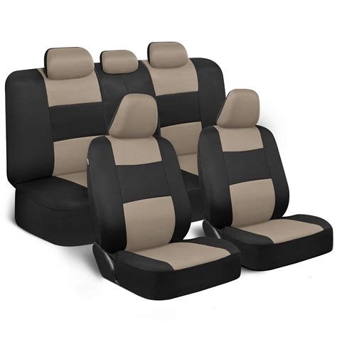 Bdk Polypro Car Seat Covers For Car Truck Van Suv Front And Rear Split
